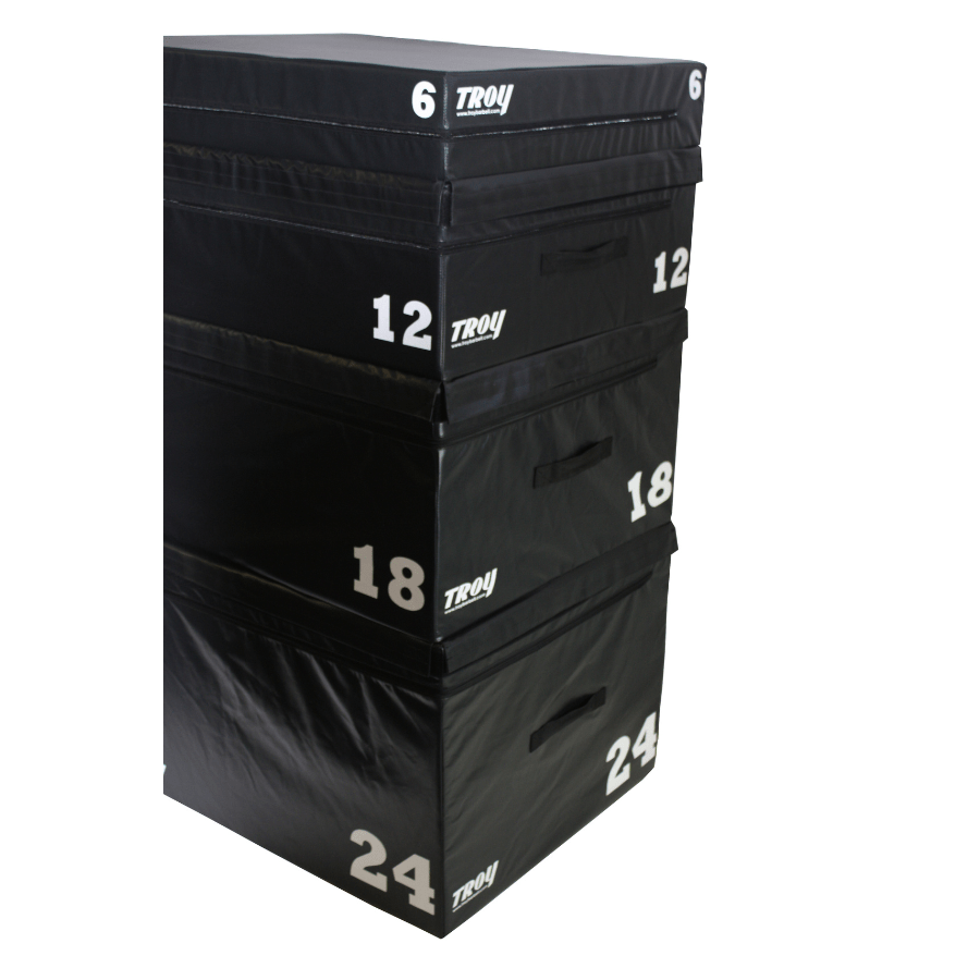 TROY Soft Foam Stackable Plyo Box Set - T-PLYO-PAC – Dumbbells Direct