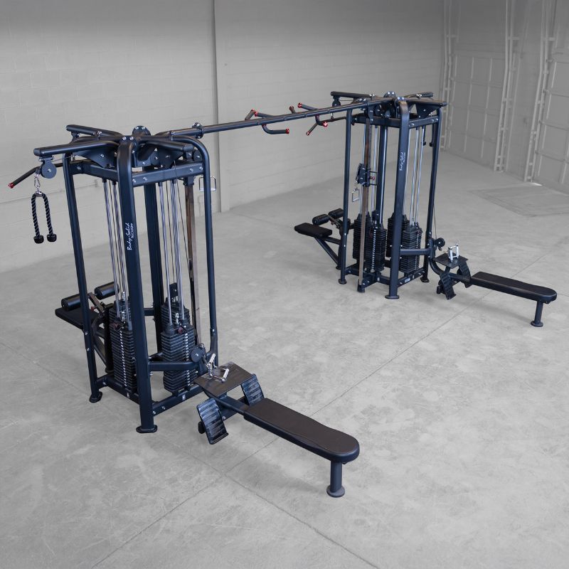 Body-Solid Pro Clubline SJG800 8-Stack Jungle Gym | Train 8 at Once ...