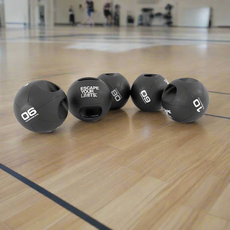 Escape Fitness Multi Grip Medball | Versatile Fitness Tool — Dumbbells ...