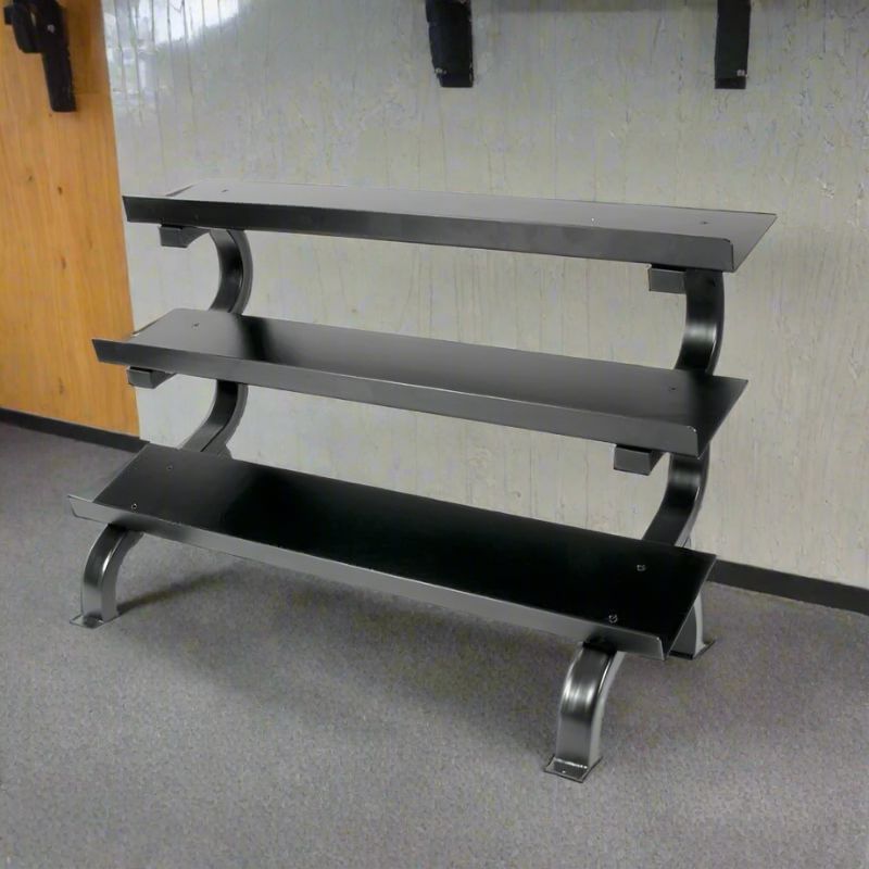 VTX by Troy GTDR-3 Horizontal Shelf Rack | 3-Tier Dumbbell Storage ...