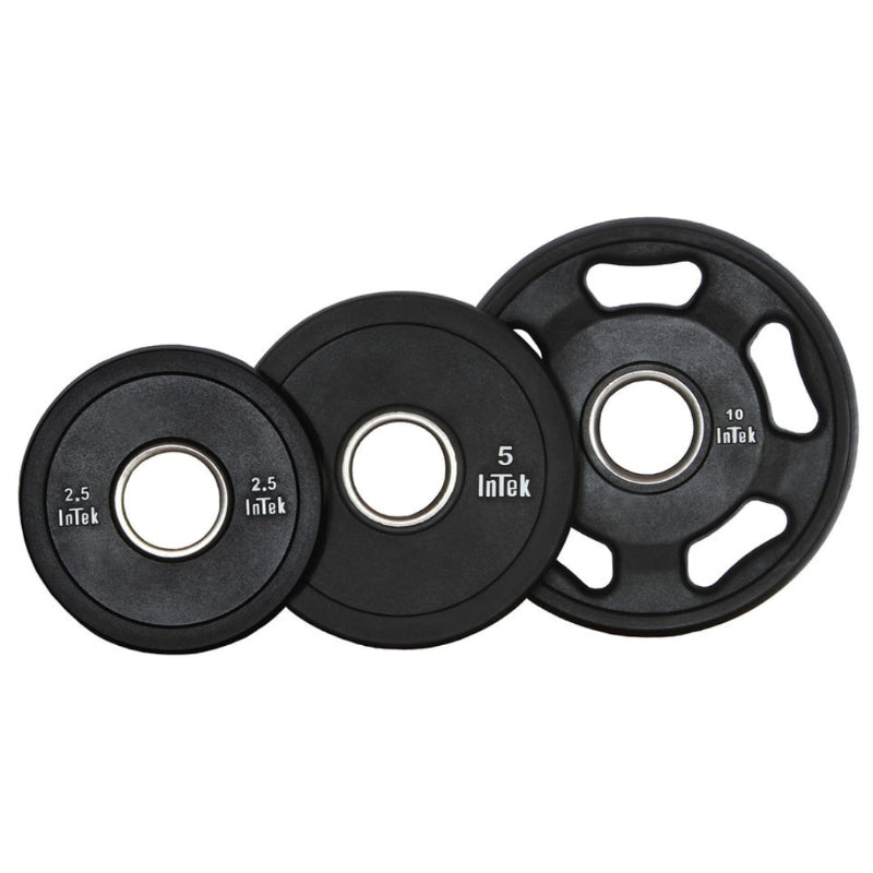 Intek Strength Custom Logo Armor Series Solid Urethane Olympic Plates ...