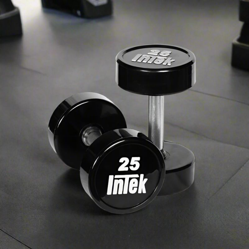 Intek Strength Bravo Series Solid Urethane Dumbbell Set | DBSUBSET005 ...