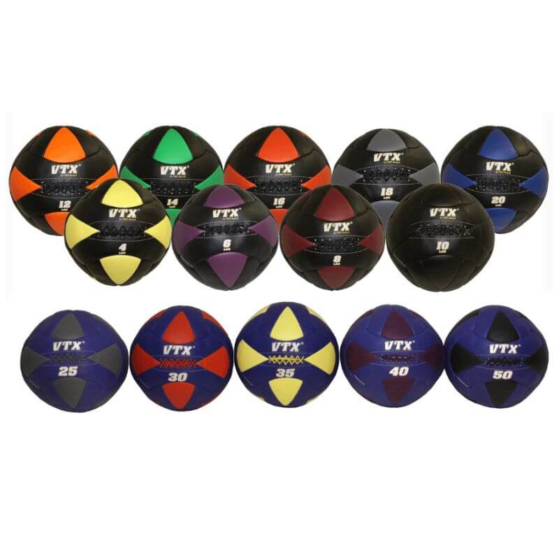 VTX PWB Leather Wall Ball – Durable & Versatile for Your Training Needs ...