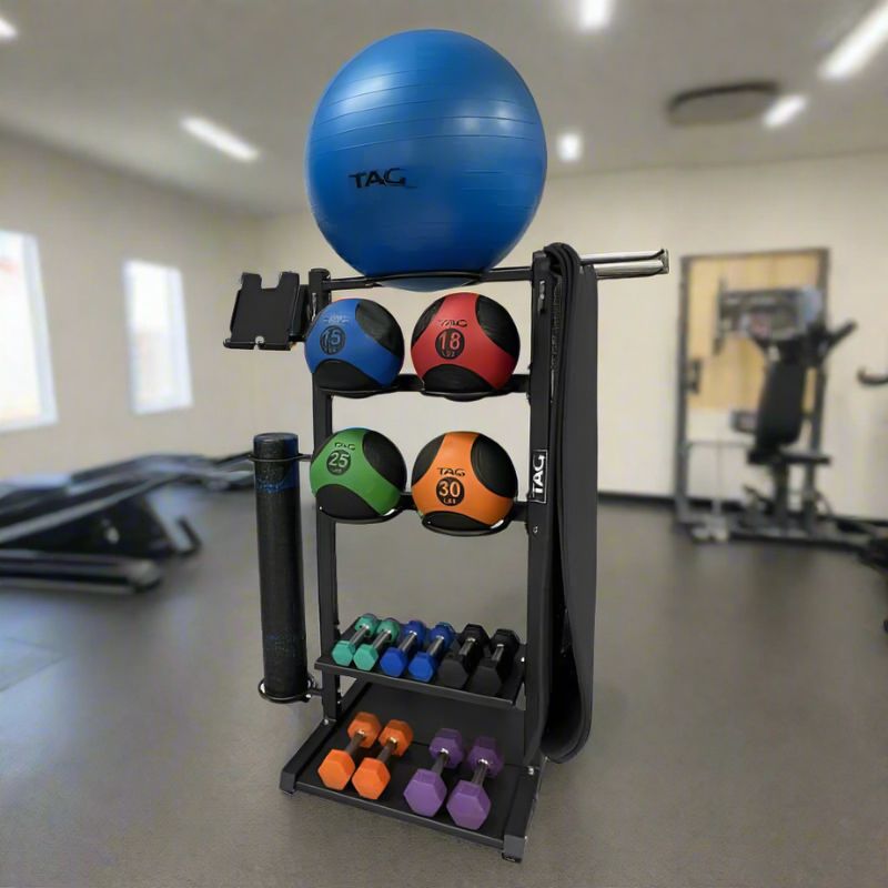 TAG Fitness RCK-PERF Performance Rack – Gym Storage & Dumbbell ...