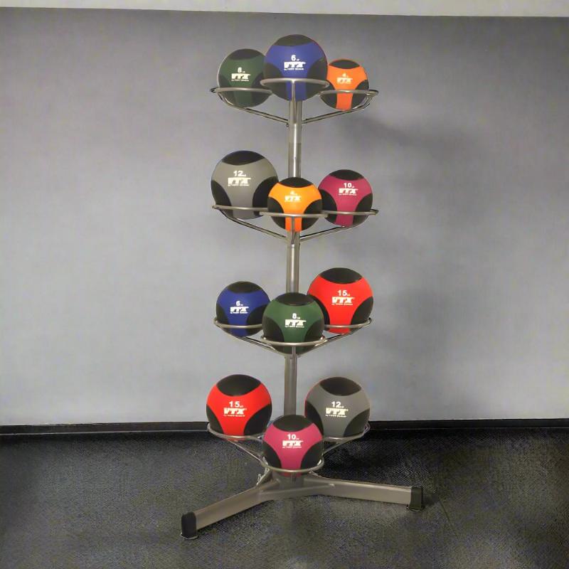Enhance your Gym with - Troy BALLPAC-GMB15G2 Wall Ball Rack With ...