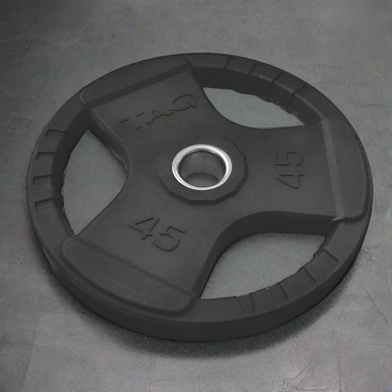 TAG Fitness ULT Ultrathane Olympic Plate - Durable & Non-Marring ...