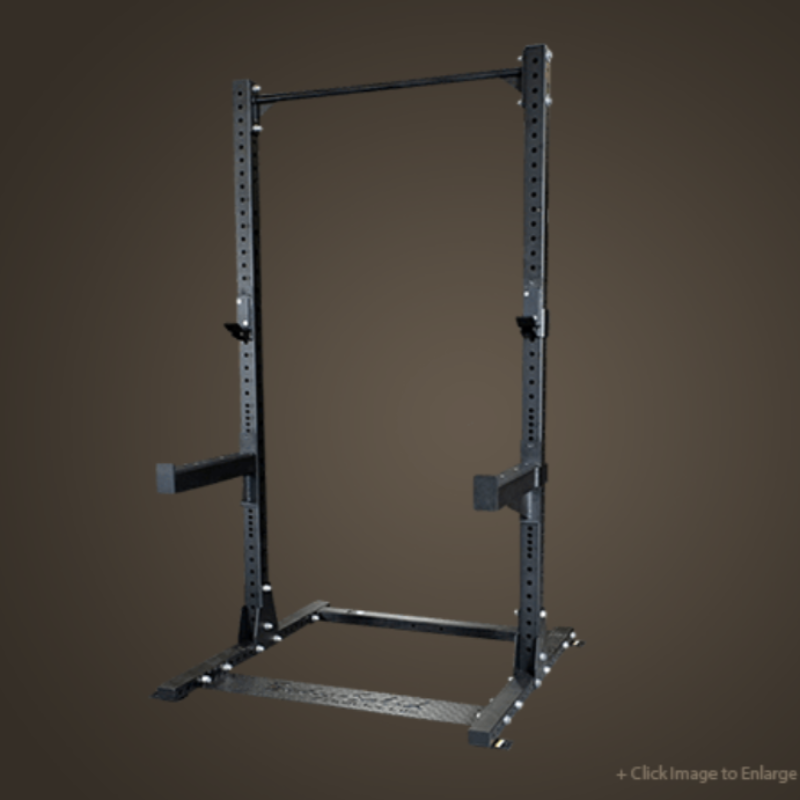Body Solid Pro Clubline Half Cage / Rack | SPR500 — Dumbbells Direct